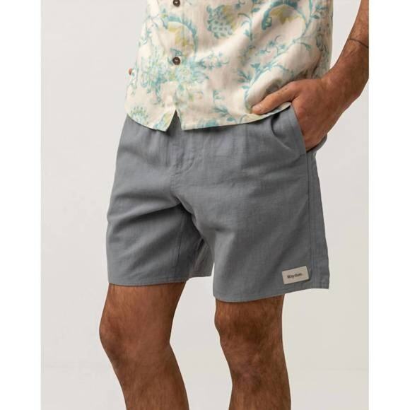 Rhythm. | Swim | Rhythm Mens Shorts Size 3 Classic Linen Jam Mineral ...